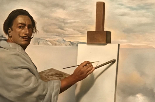 dali self portrait - gaeanet
